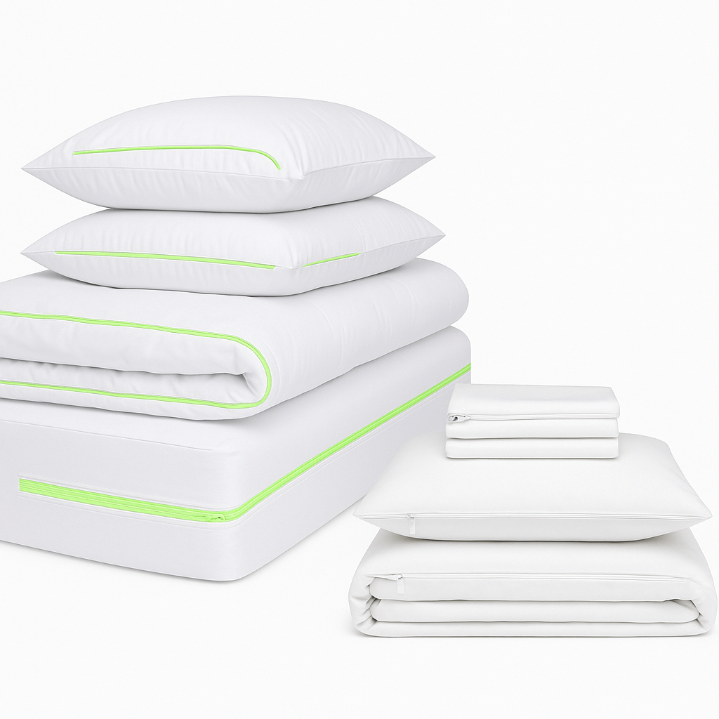 Complete Anti-Dust-Mite Protector & Bedding Set | Full Allergy Defence – Eczema Clinic
